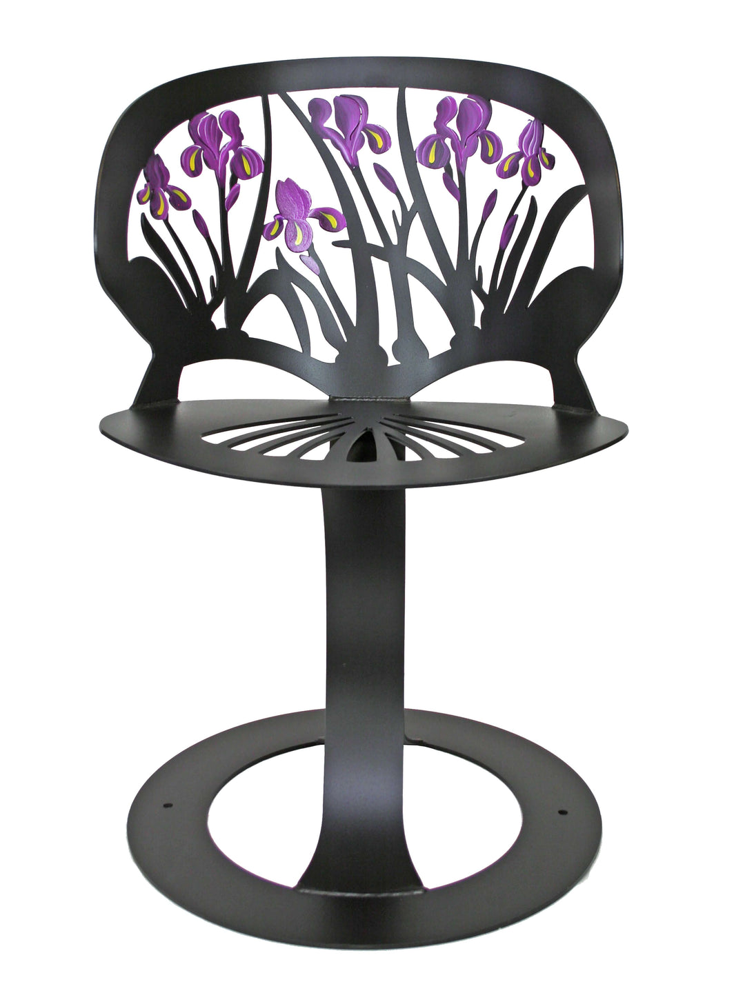 Iris Chair - Metal Garden Chairs - Cricket Forge